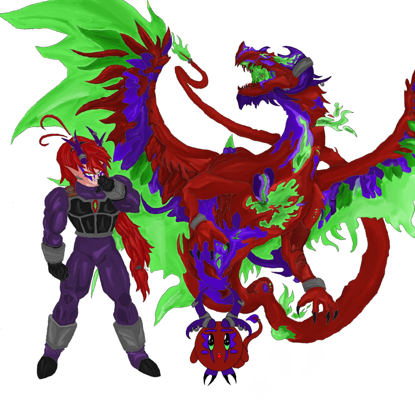 Poyochan, the hell dragon 🐉😈 (cuddle arc) on Twitter: "@Rikaome @PocketTrashVT Poyo love you ...