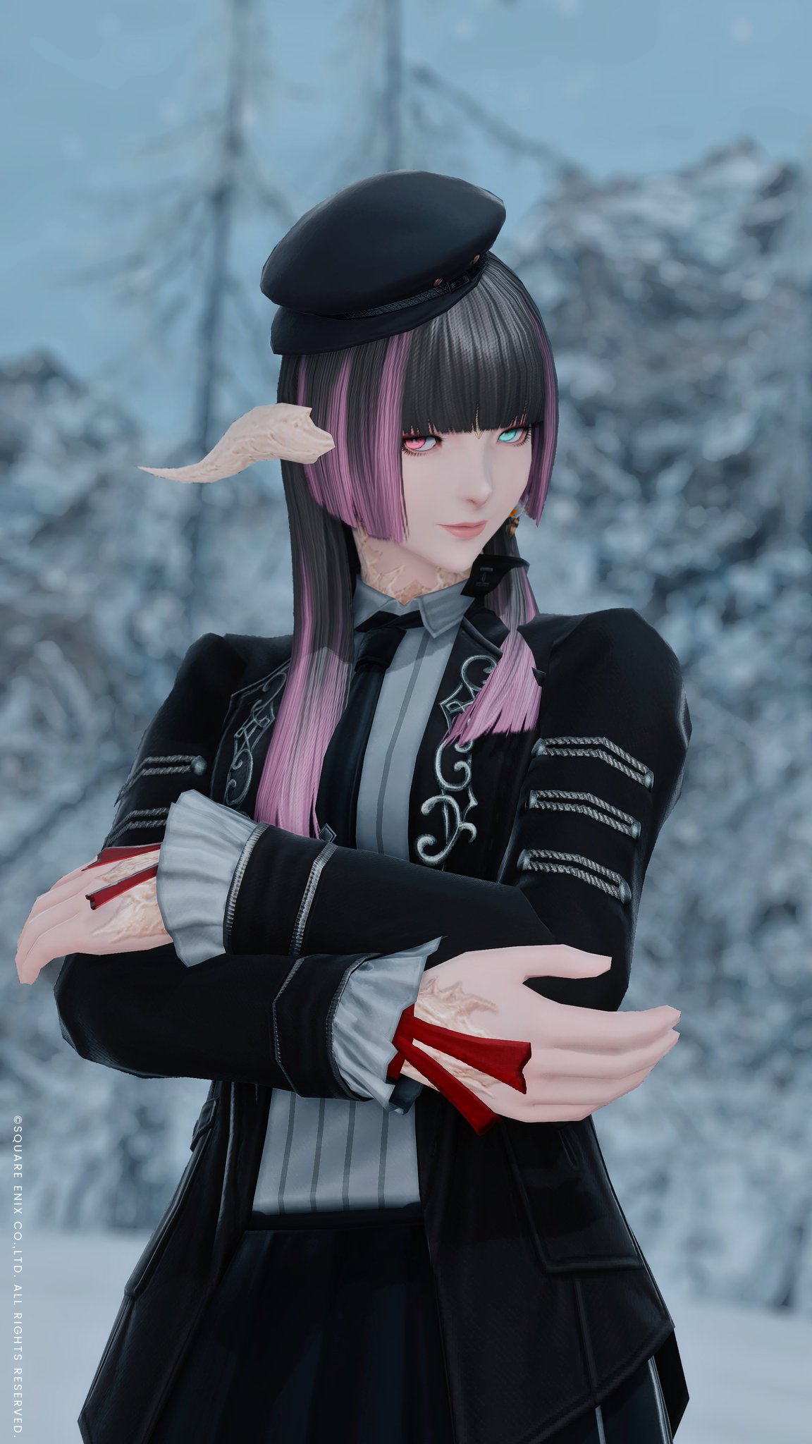 だん@FF14🜸 on Twitter: "新おしゃのジャケットかわいい💜 #FF14 #本日のアウラ #メスラ #XIV_PICTCLIP #GPOSERS https://t.co ...