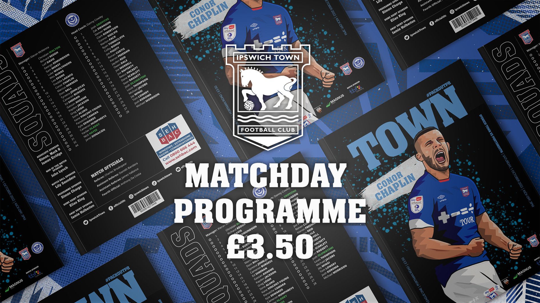 Ipswich Town FC on Twitter: "📖 Conor Chaplin is the feature interview in this afternoon's ...