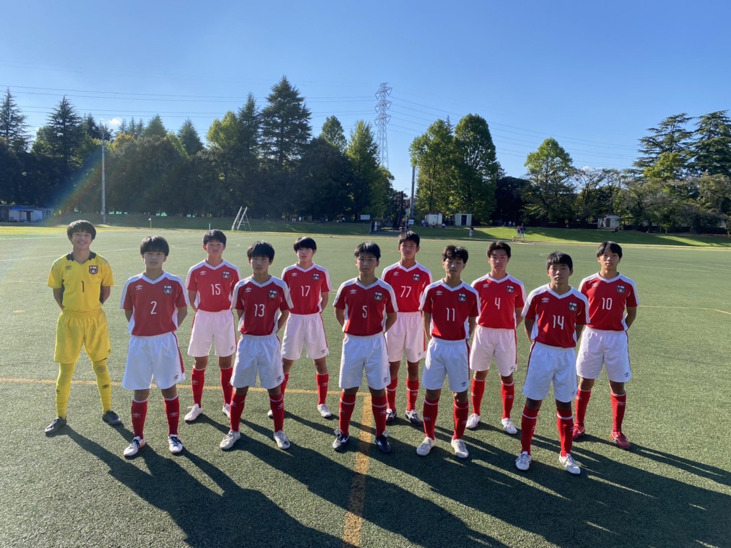 FC.VIDA on Twitter: "【U-15】 📆10/1(土) 🏆T2リーグ後期第6節 🆚多摩大目黒中 前半:2-0 後半:2-1 合計:4-1 ⚽️GOAL 今井慶② ...
