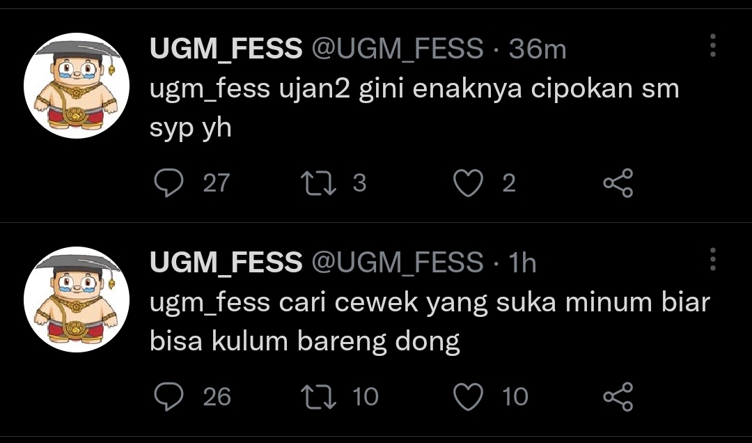 UGM_FESS on Twitter: "ugm_fess mending kalian jadian aja https://t.co/YQzjeHge5V" / Twitter