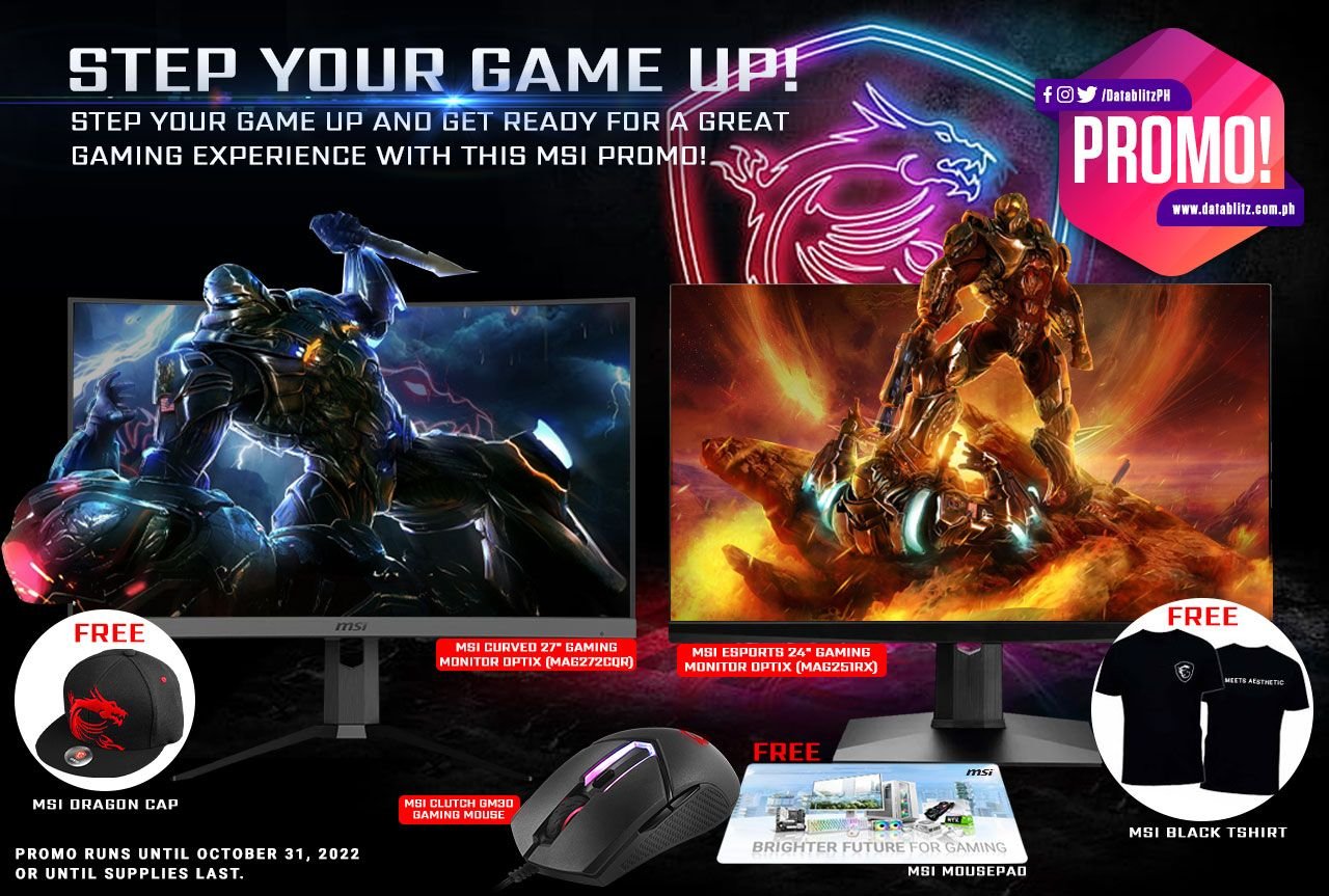 DataBlitz on Twitter: "STEP YOUR GAME UP! Step your game up and get ready for a great gaming ...