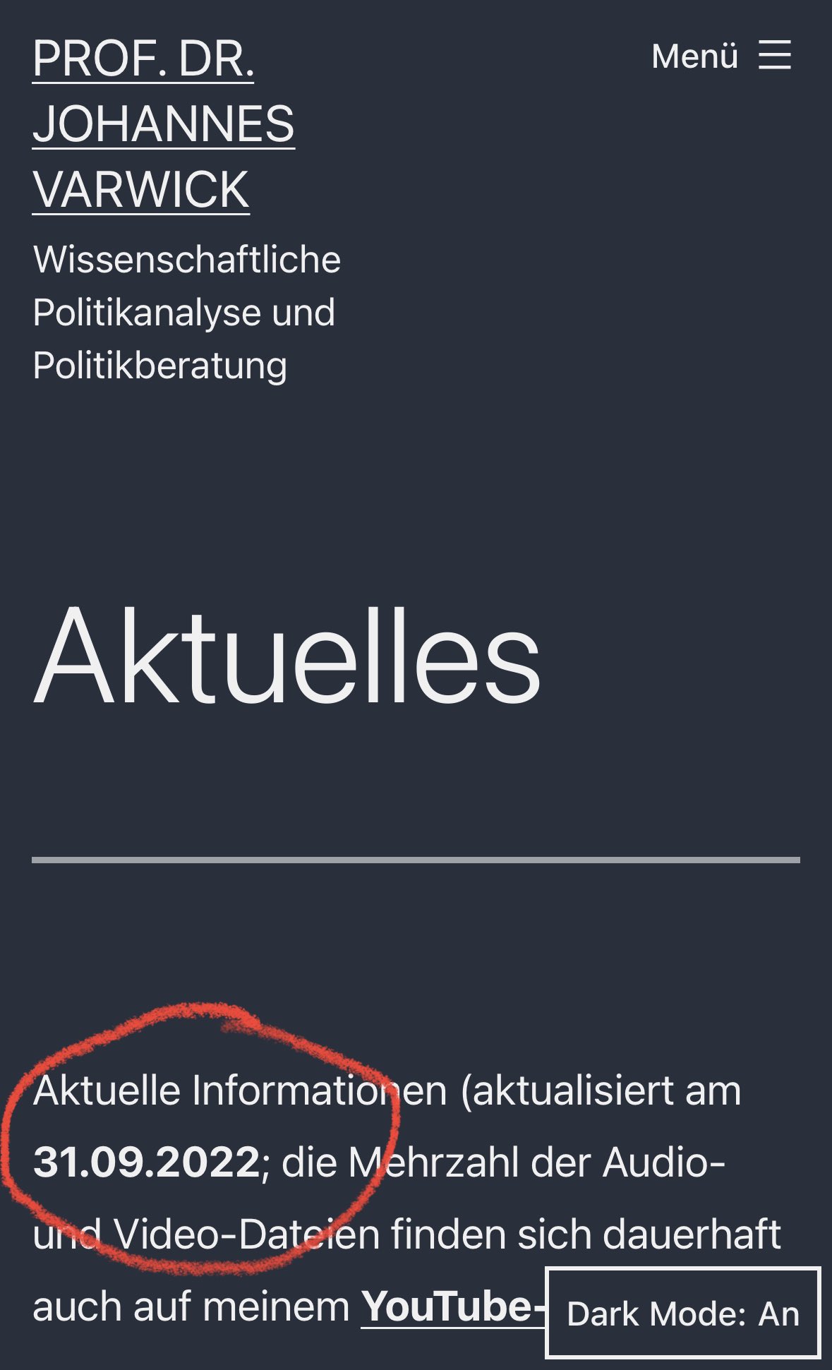 Joachim Fallert on Twitter: "Prof. Dr. @JohannesVarwick ist omnipräsent: TV/Radio/Social Media ...