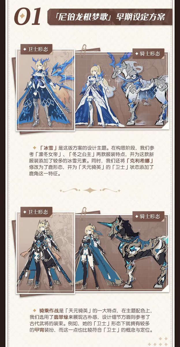 327 on Twitter: "崩壊3rd 公式weiboより 《デュランダル 新コスチューム「尼伯龙根梦歌」デザイン資料公開》 https://m.weibo.cn/5812573321/ ...