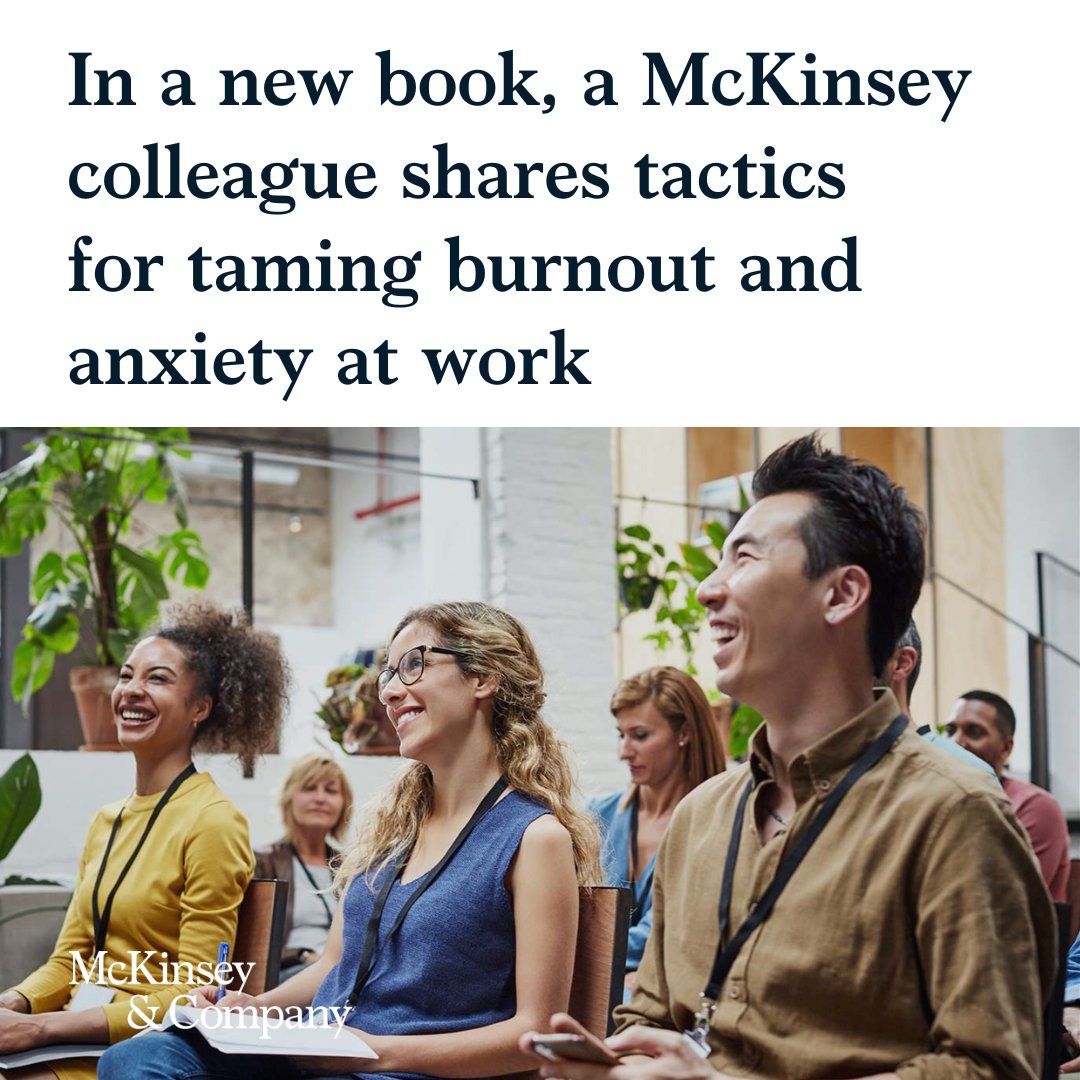 McKinsey & Company on Twitter: "1 in 4 employees reports experiencing #burnout symptoms ...