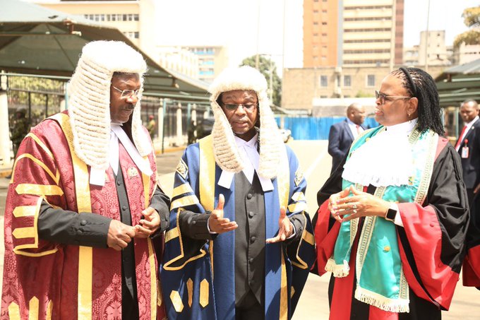 Kenyans.co.ke on Twitter: "Speakers Moses Wetangula and Amason Kingi with Chief Justice Martha ...