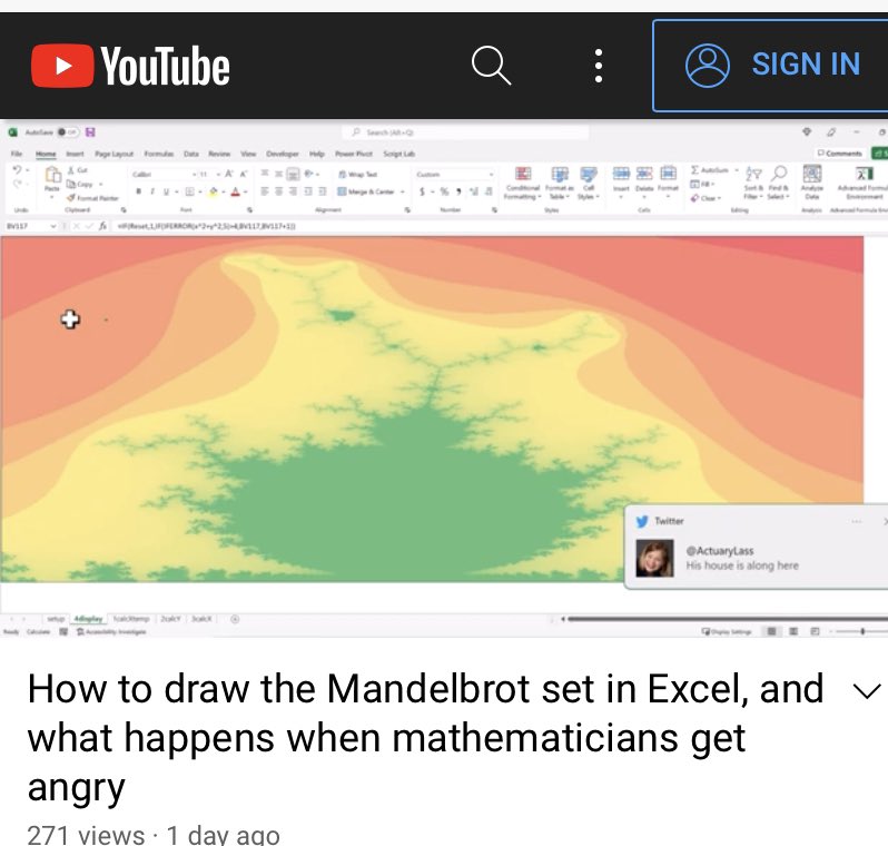 Bill Jelen on Twitter: "THIS is the best Excel YouTube video ever. https://t.co/9oBBtDCt6q watch ...