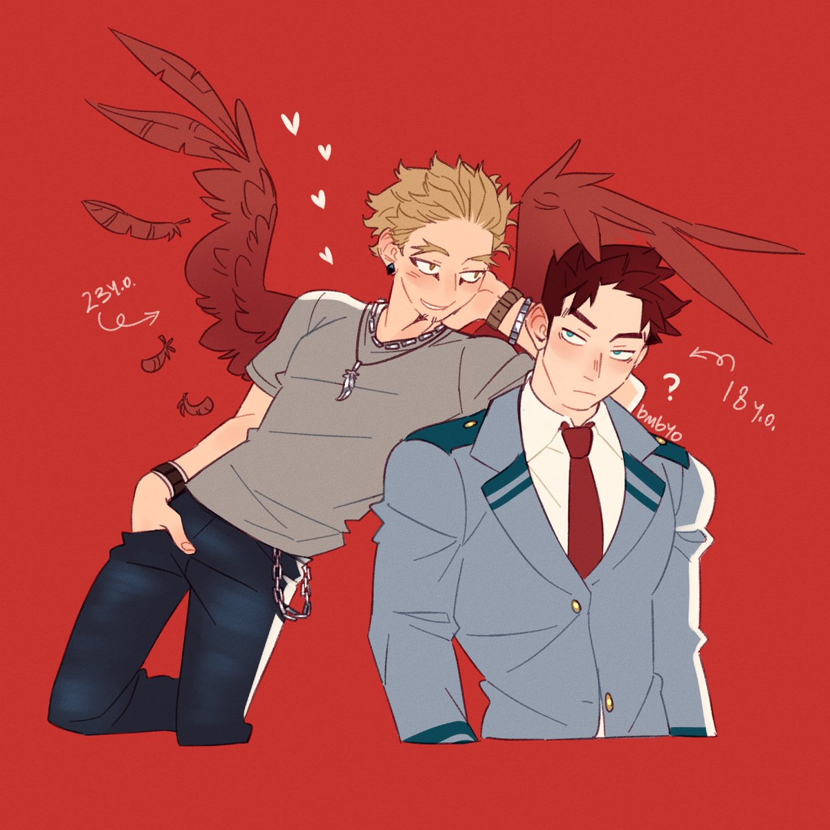 bmbyo🍒 on Twitter: "#bnha #endhawks"