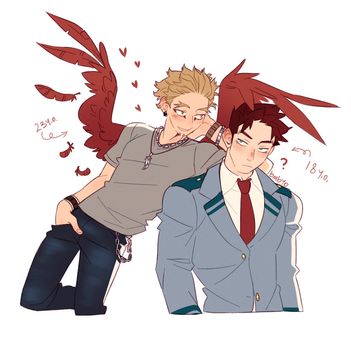 bmbyo🍒 on Twitter: "#bnha #endhawks"
