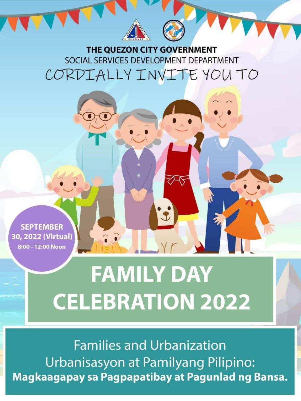 Quezon City Government On Twitter Inaanyayahan Ang Bawat Pamilya Na