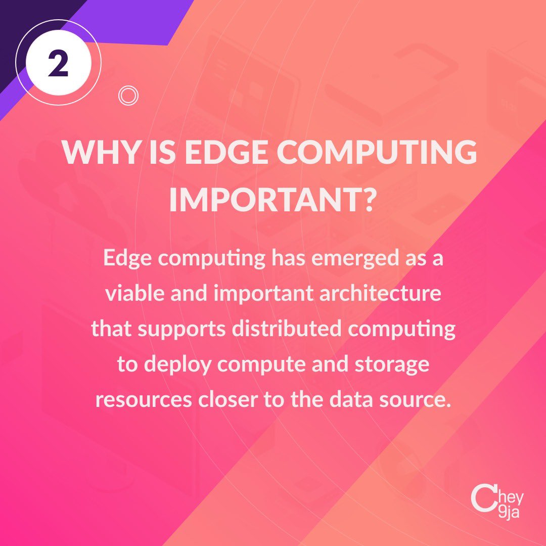 What is Edge Computing? A thread 🧵 - Thread from Chiedu Okpala @chey9ja - Rattibha