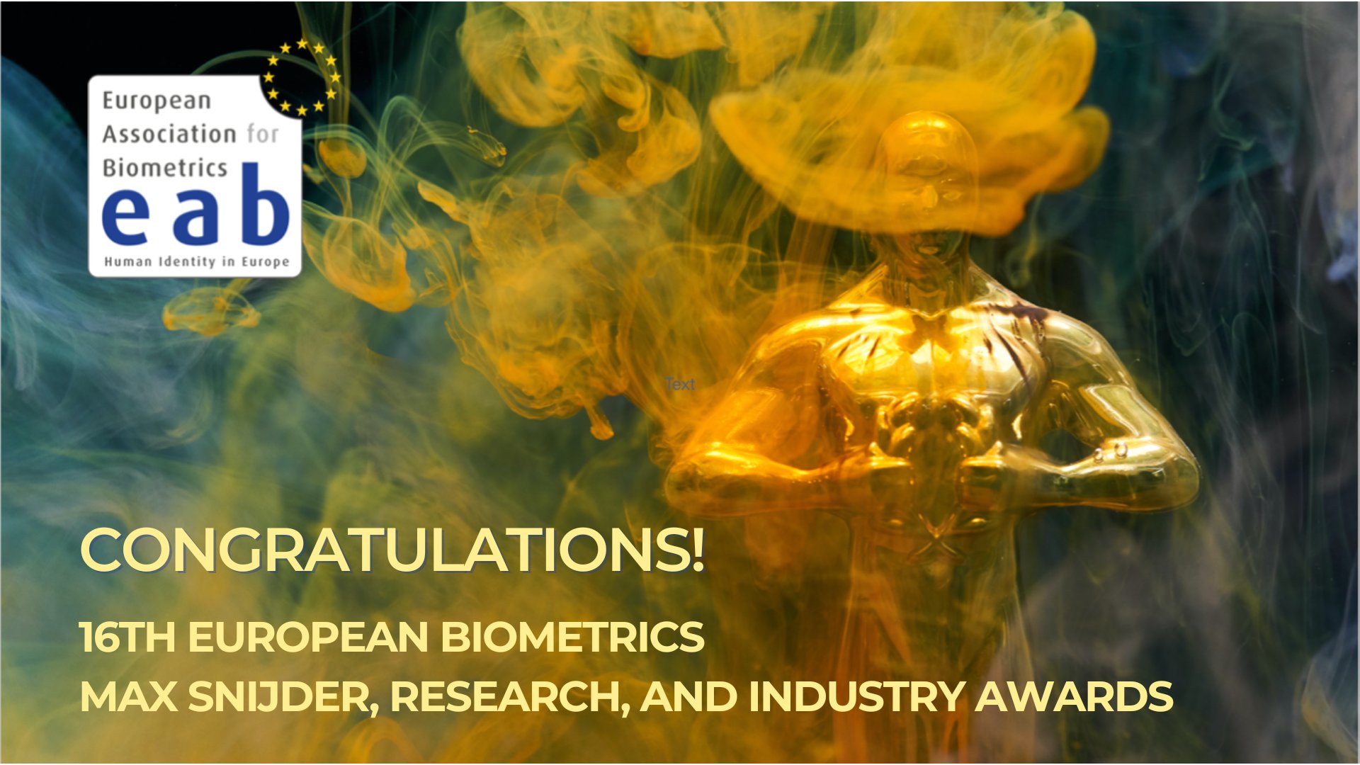 EAB on Twitter: "Congratulations to Fadi Boutros of the @Fraunhofer_IGD for winning this year’s ...