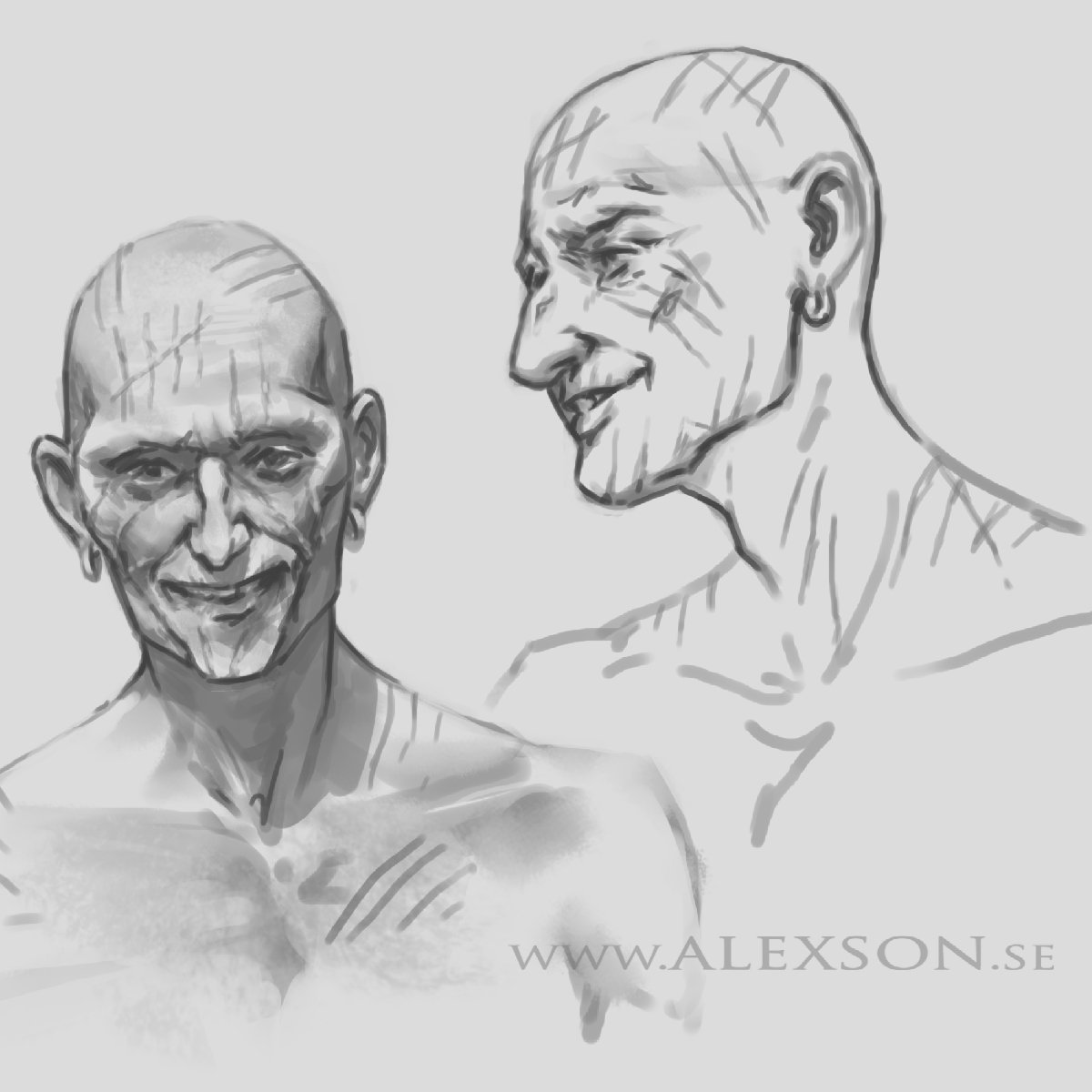 「Victor Zsasz #batman 」Alexander Forssbergの漫画