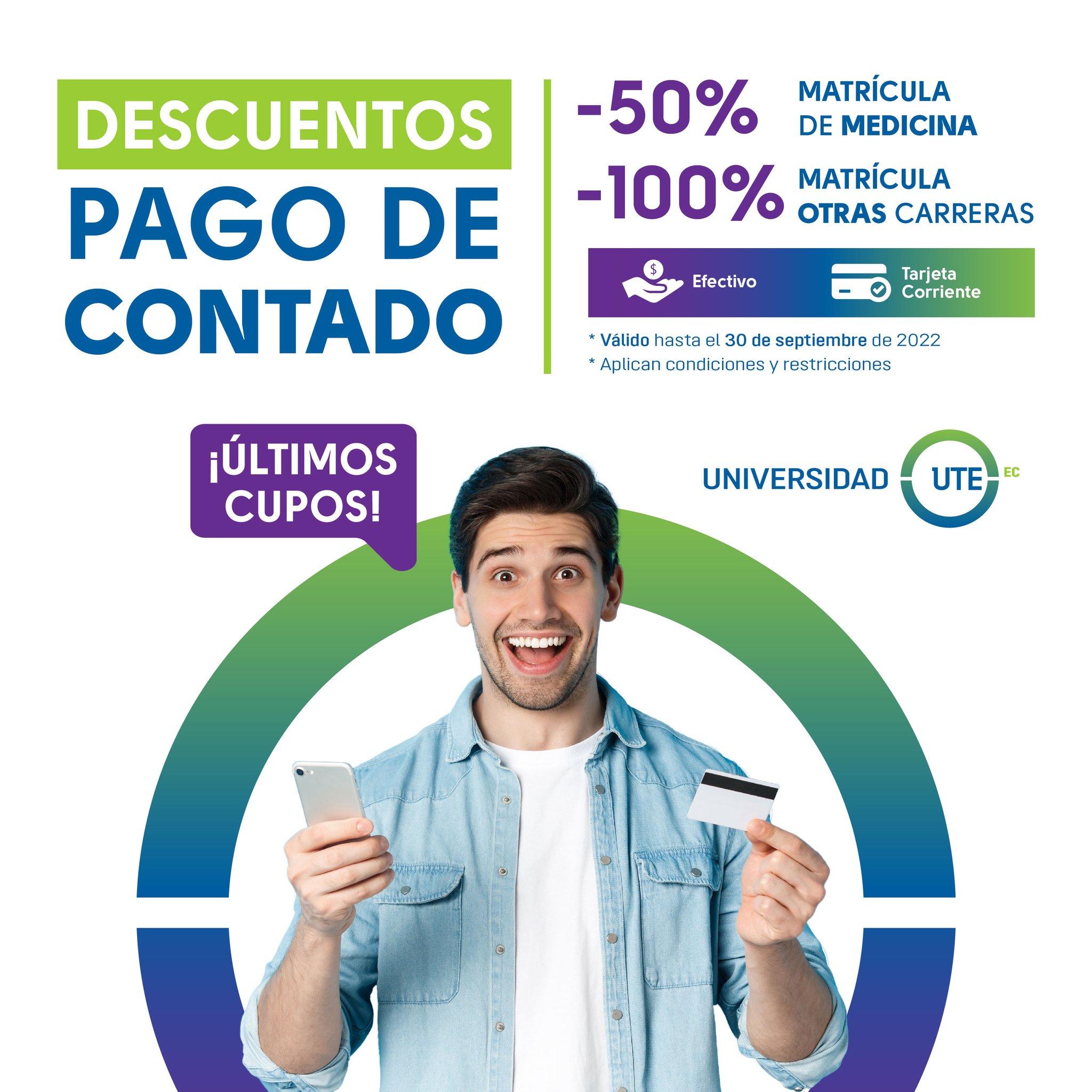 Universidad UTE on Twitter: "#CarrerasUTE | ‼¡No te quedes sin tu cupo! Aprovecha nuestros ...