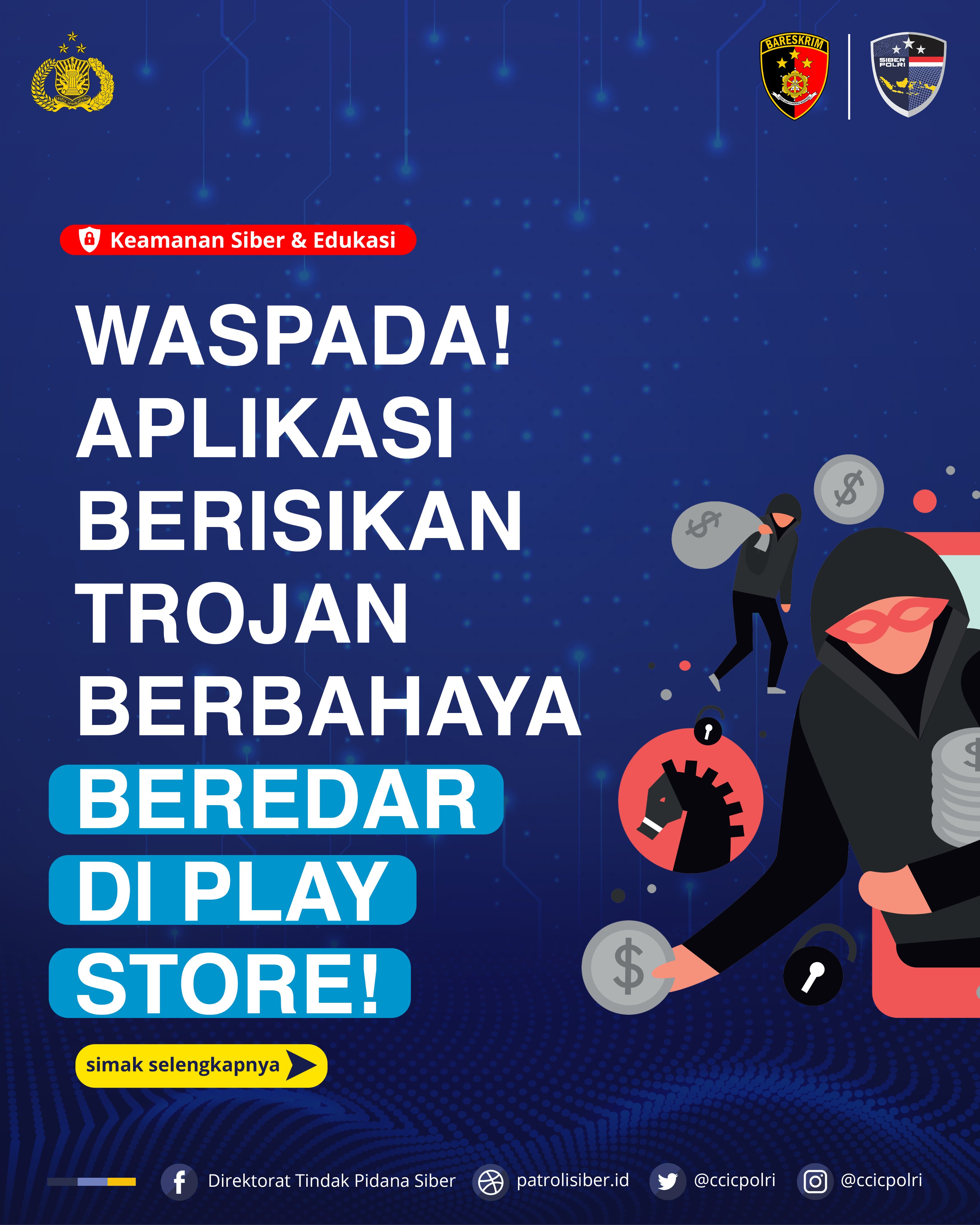 Direktorat Tindak Pidana Siber Bareskrim Polri (@CCICPolri) / Twitter
