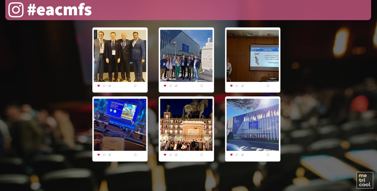 El congreso #eacmfs llega a su tercer y penúltimo día, y os queremos mostrar la tabla donde se ...