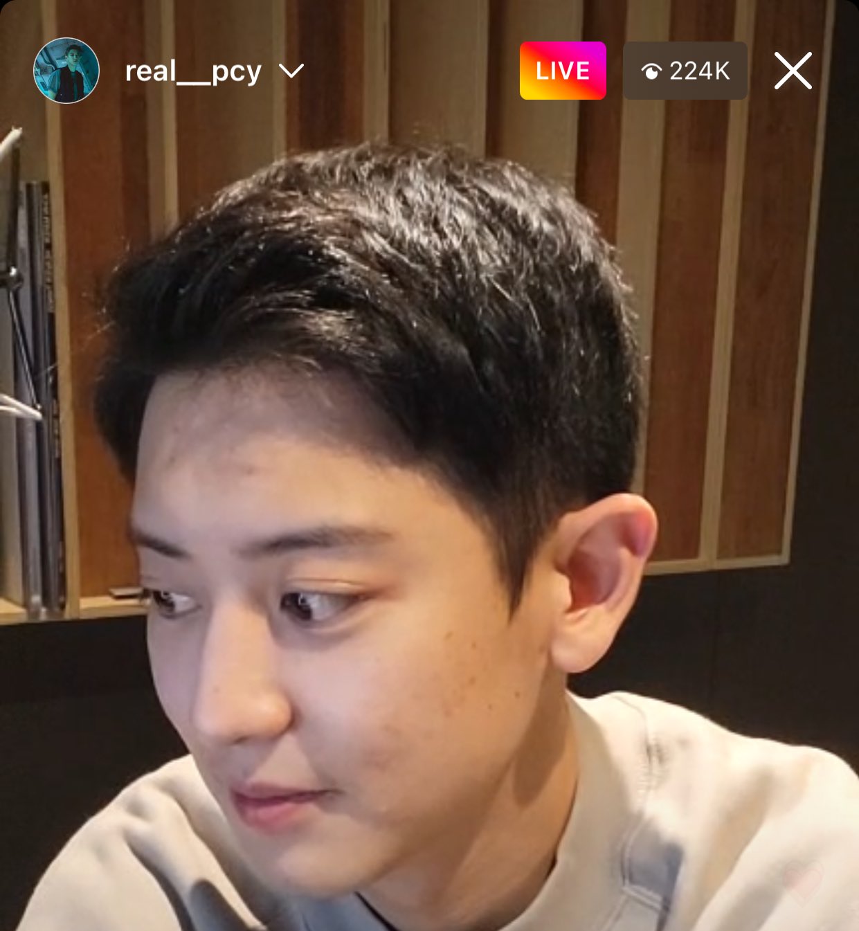 Chanyeol 2022 Hair