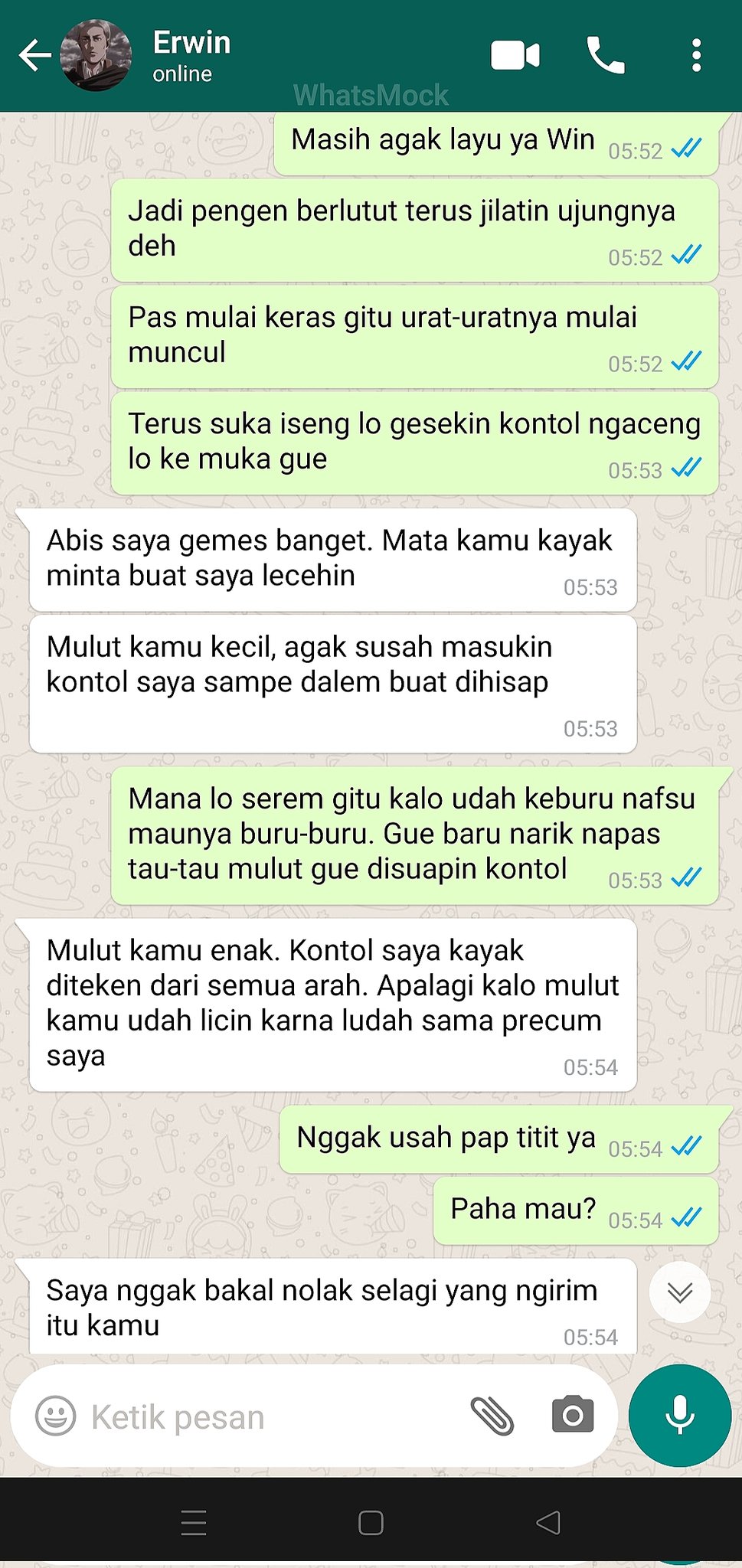 Donat 🍩 on Twitter: "Gantinya pap ereksi https://t.co/tsYsfCYHg9" / Twitter