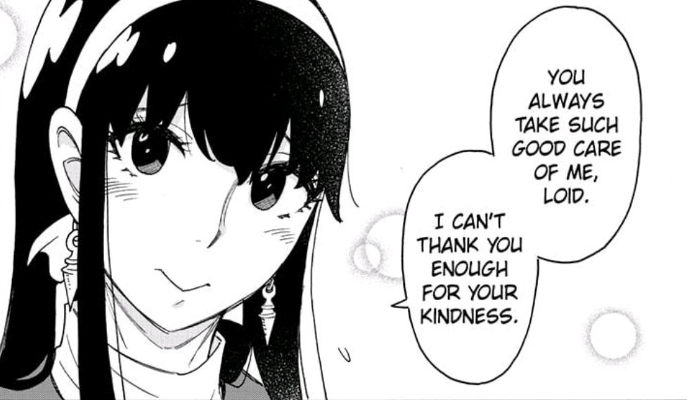 could it be that yor-san... has romantic feelings for me!?"」lei 💗🎀の漫画