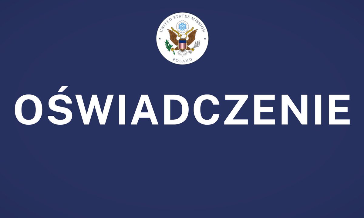 US Embassy Warsaw on Twitter: US Embassy Warsaw on Twitter: