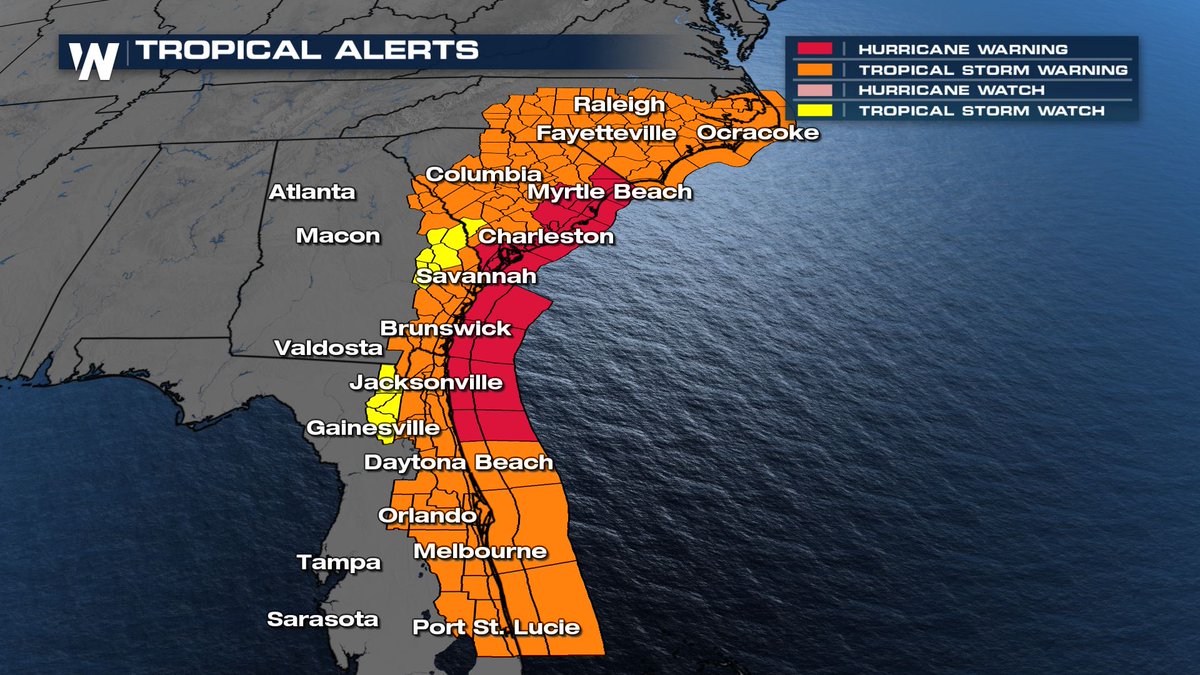 SpaceTales on Twitter: "RT @WeatherNation: #Ian remains a Tropical #storm this hour with the ...