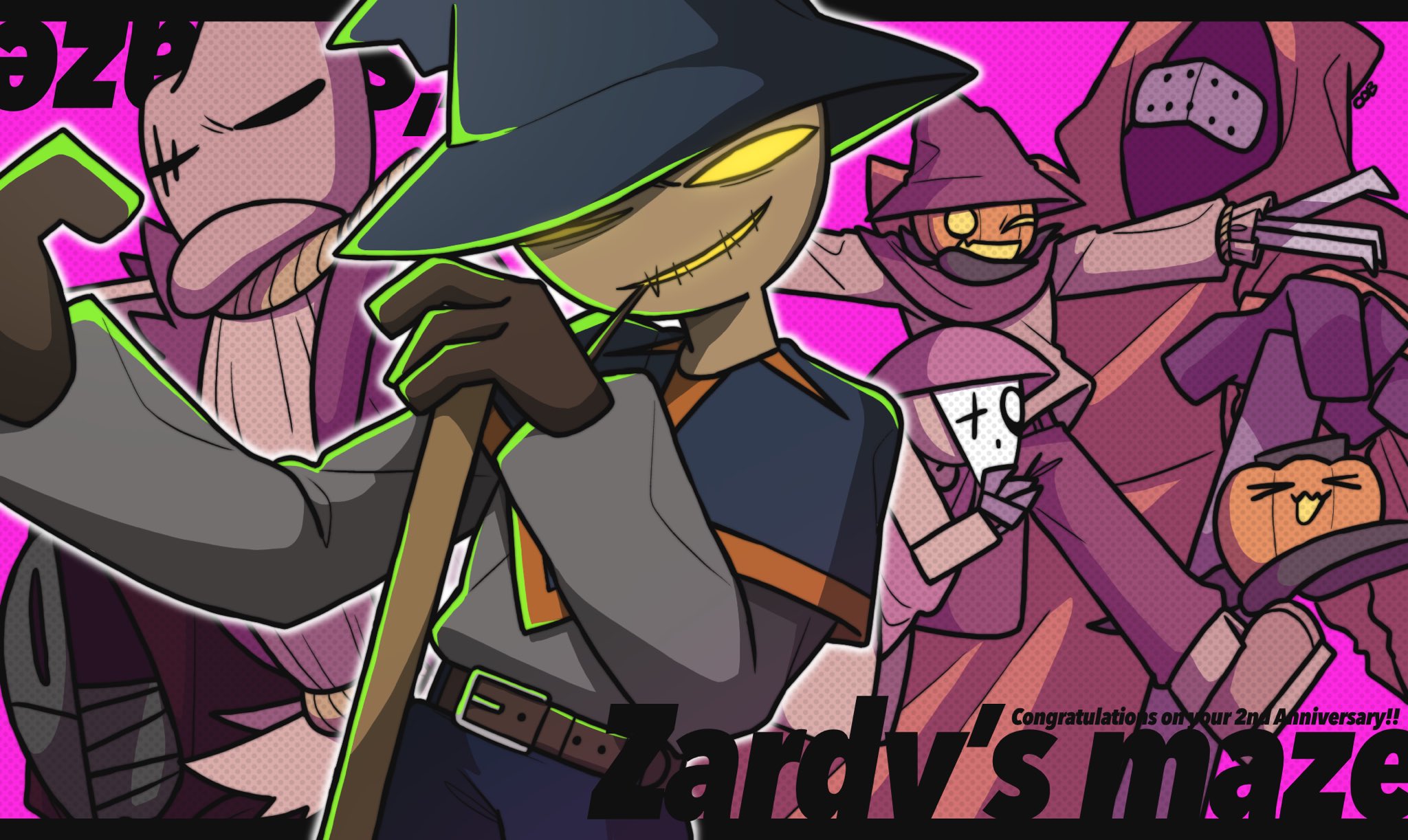 🍓👻 Spookyberry🍓👻 on Twitter: "RT @CO_rkgk: #zardysmaze リリース日だ！2周年！おめでとう！ございます！！ https://t.co ...