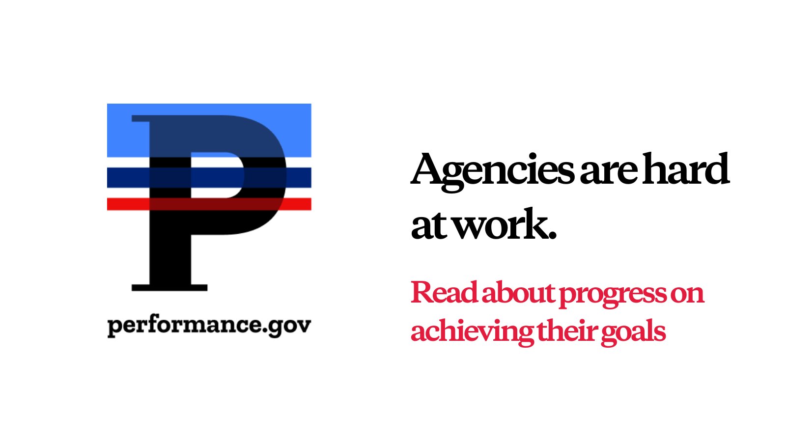 Performance.gov on Twitter: "(1/2) Exciting news! This quarter’s Agency Priority Goal (APG ...