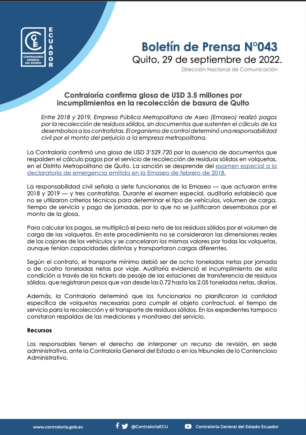 Ecuadorinmediato on Twitter: Ecuadorinmediato on Twitter:
