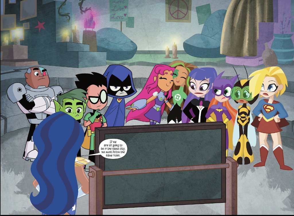 Teen titans screens on Twitter: "the TTG/DCSHG crossover book for young readers is out Despite ...