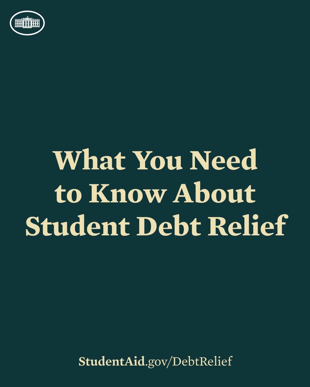 The White House on Twitter: "Here’s what you need to know to get student debt relief: https://t ...