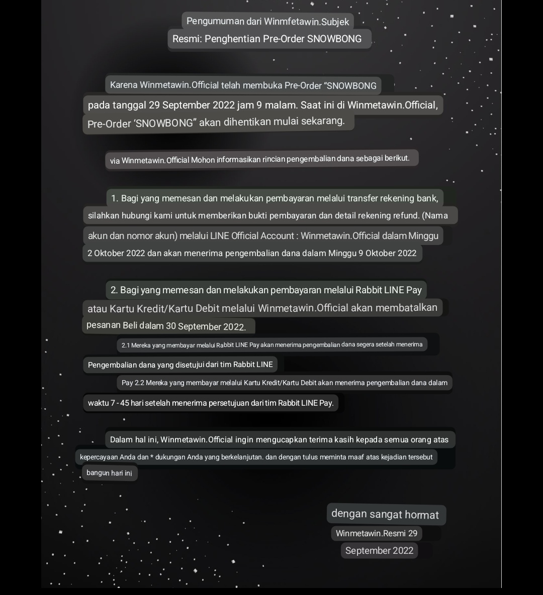 Kaa bebright on Twitter: "@WinmetawinO NANGIS GW MH😭😭😭😭😭 https://t.co/as7drAT6Ed" / Twitter