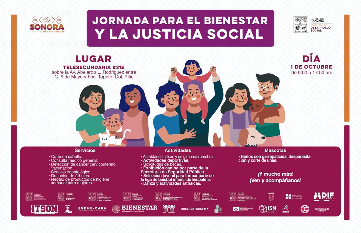 Salud Sonora On Twitter 馃摙atenci贸n Empalme Jornada Para El Bienestar