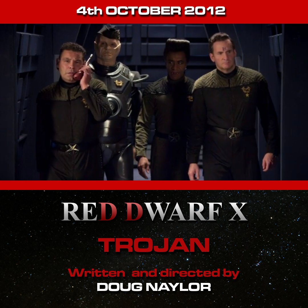 Red Dwarf X Logo