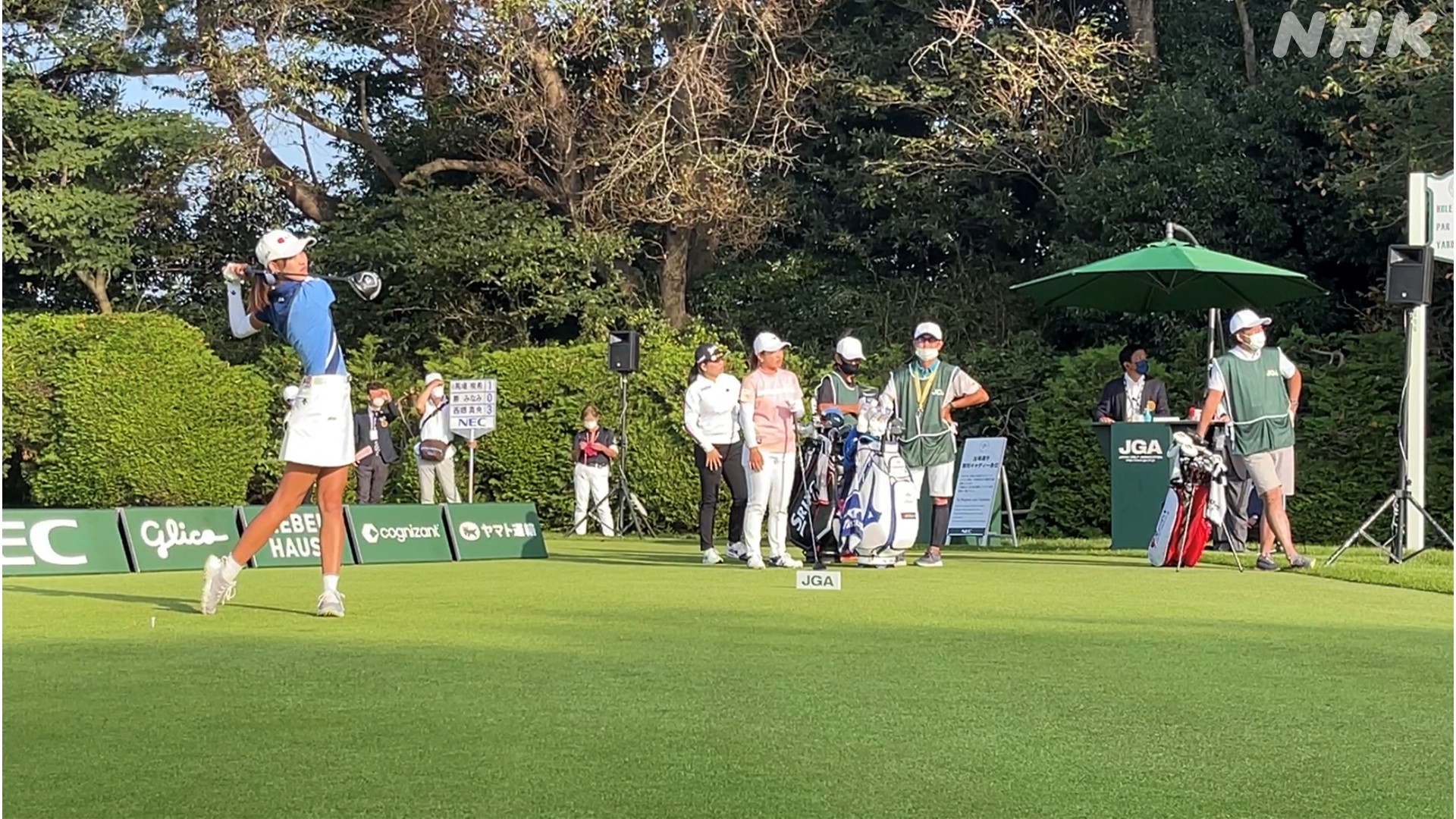 NHKスポーツ on Twitter: "【馬場選手 第2ﾗｳﾝﾄﾞｽﾀｰﾄ】 女子ｺﾞﾙﾌ #日本女子ｵｰﾌﾟﾝ 午前7時30分 第1ﾗｳﾝﾄﾞ 22位のｱﾏﾁｭｱ #馬場咲希 選手 9位の ...