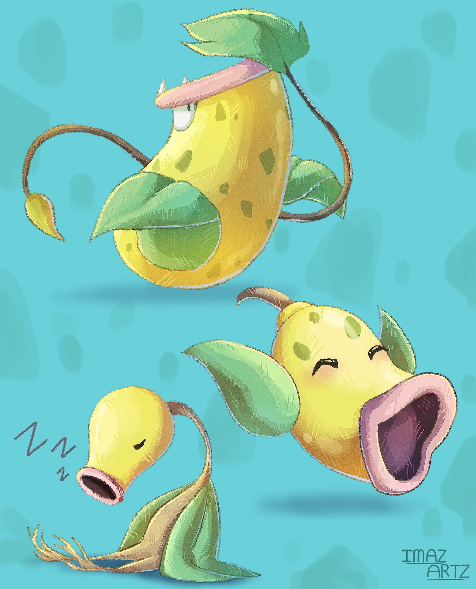 Pokemon Bellsprout Evolution