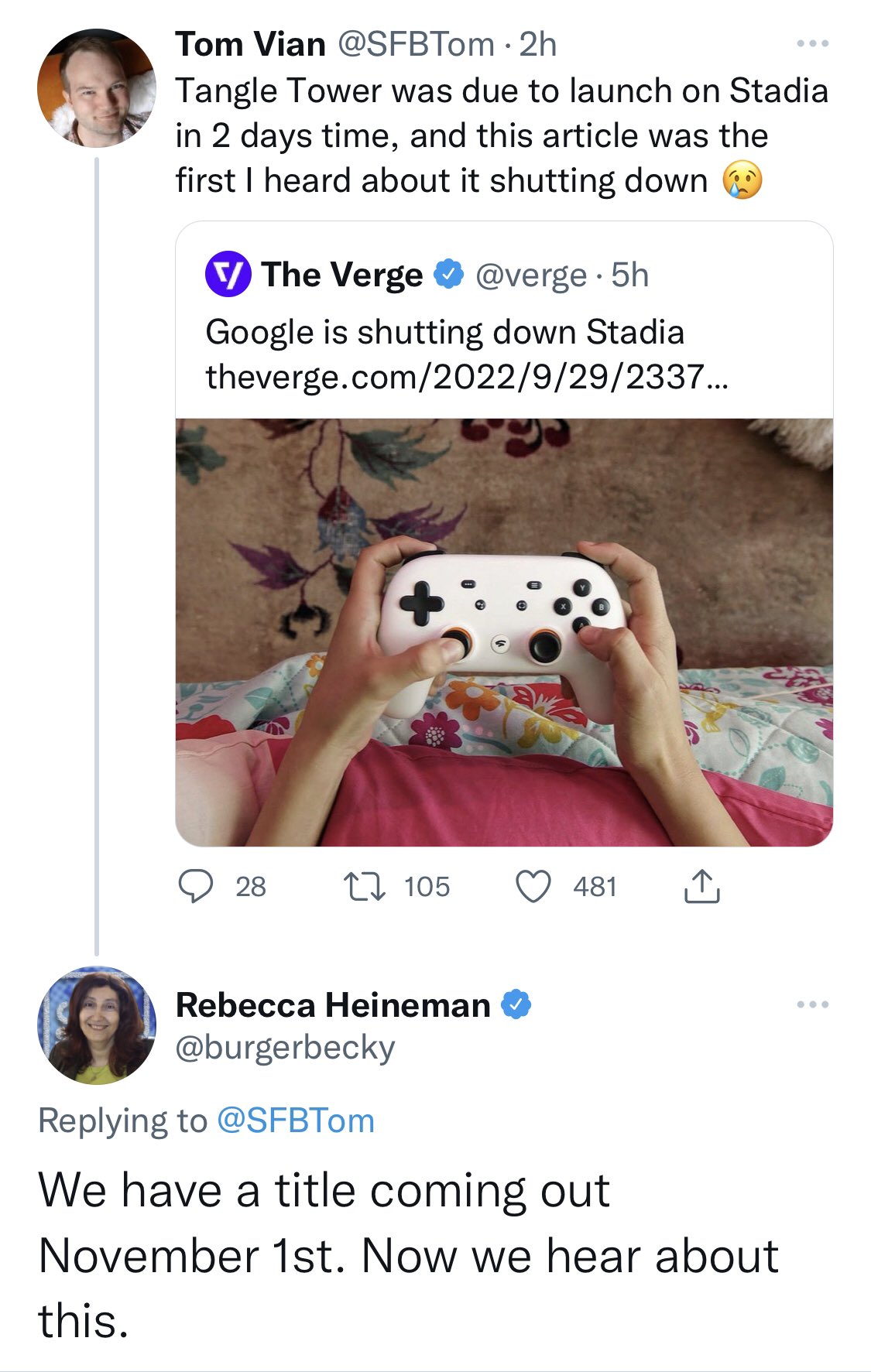 Paul Tassi on Twitter: "Google refunding Stadia players is great and all but maybe they should ...