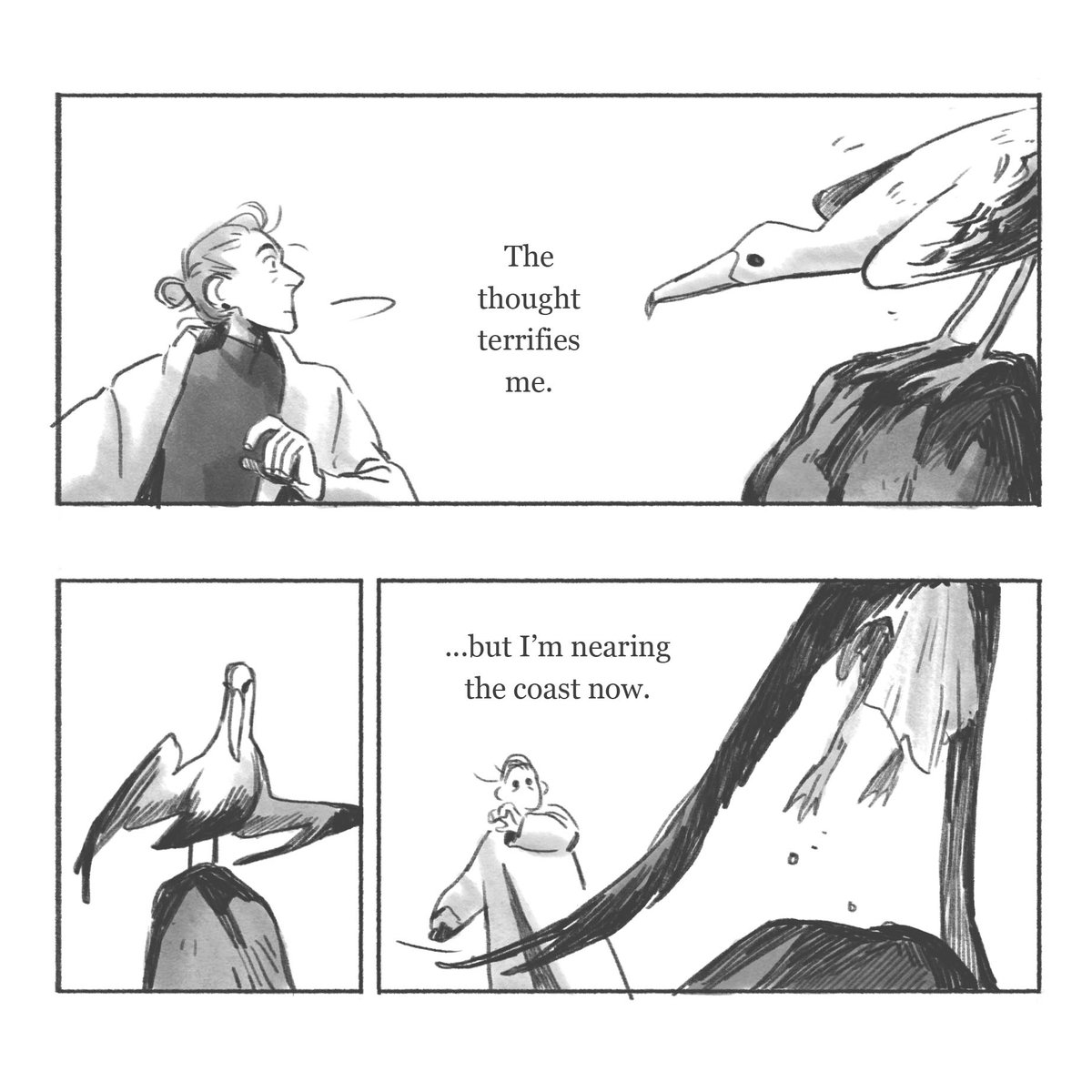 ALBATROSS - a comic about going home (or; hero's journey but what if ...