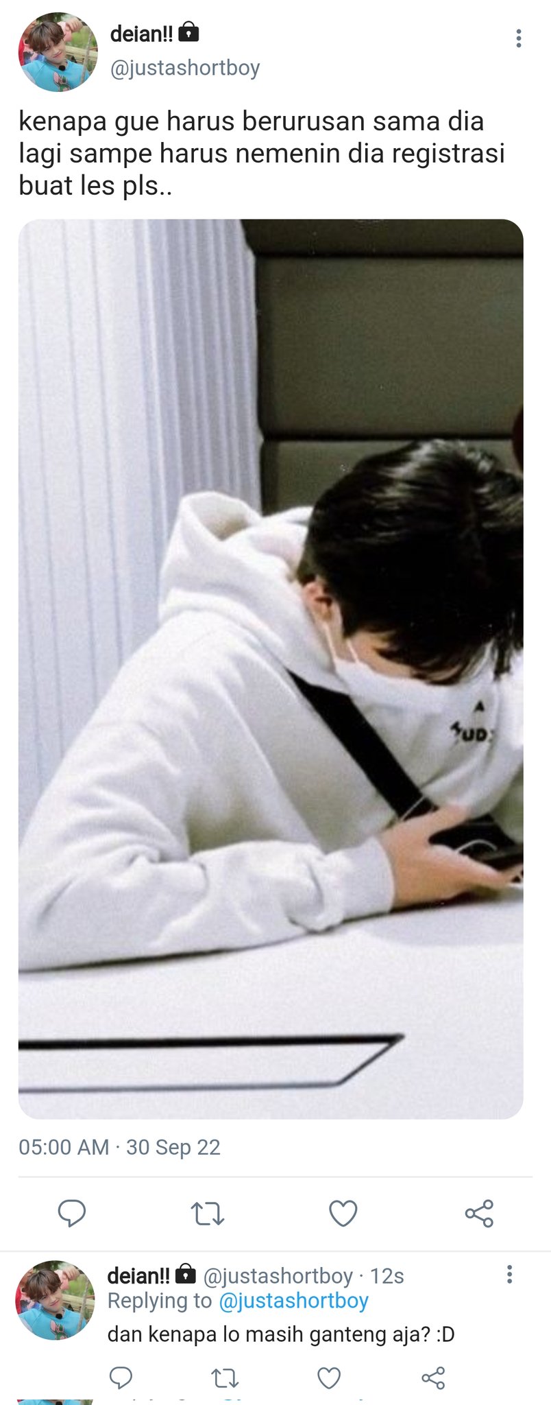 ً on Twitter: "emang muka berubah kah, eyan? :D https://t.co/puyqTd6JrH" / Twitter