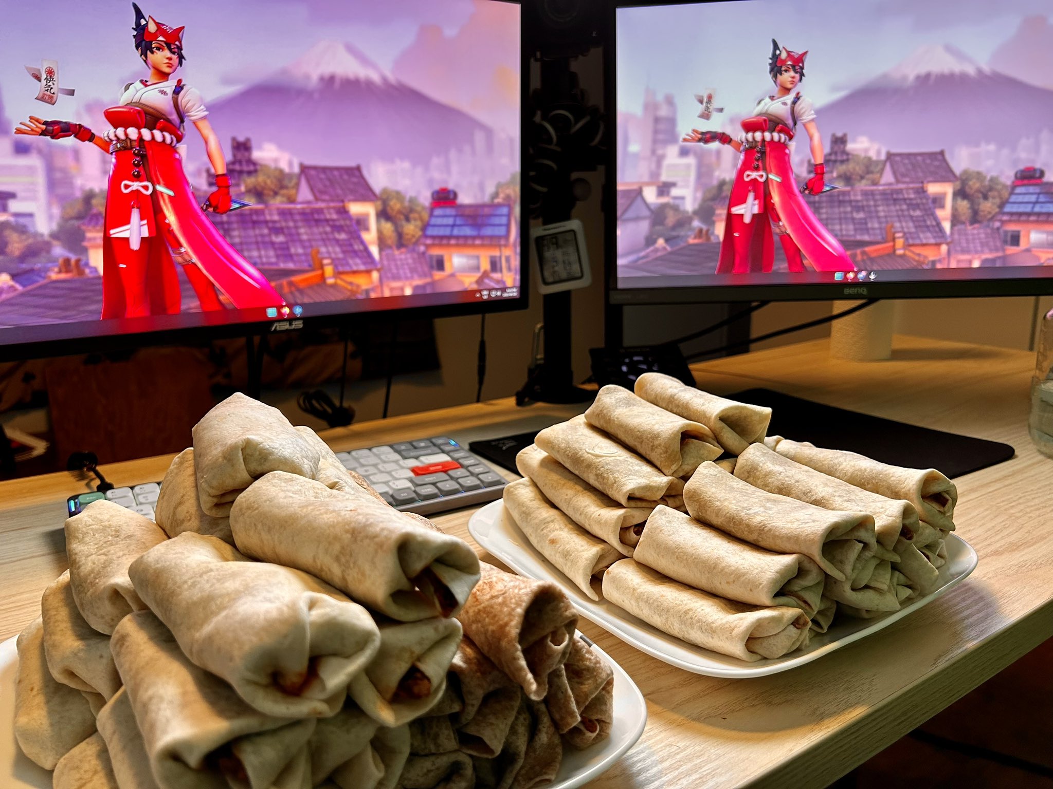 Daniel Fenner @ TEAM KIRIKO 🦊 on Twitter: "Made a few burritos to meal prep for overwatch 2 ...