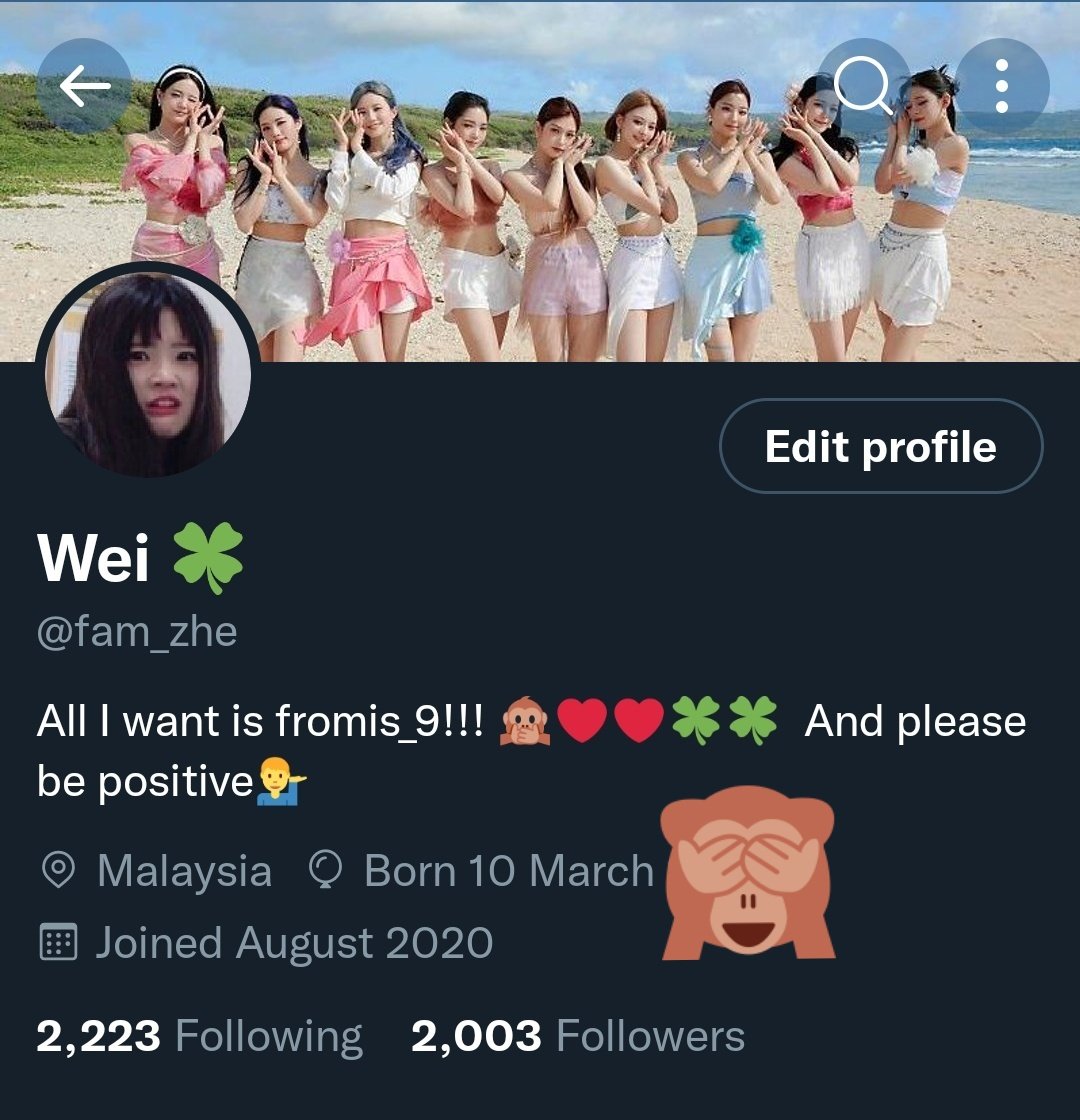 Wei 🍀 on Twitter: "Thank you guys! I love you all🥺🍀 ️ ️ https://t.co/112pjsAiyO" / Twitter