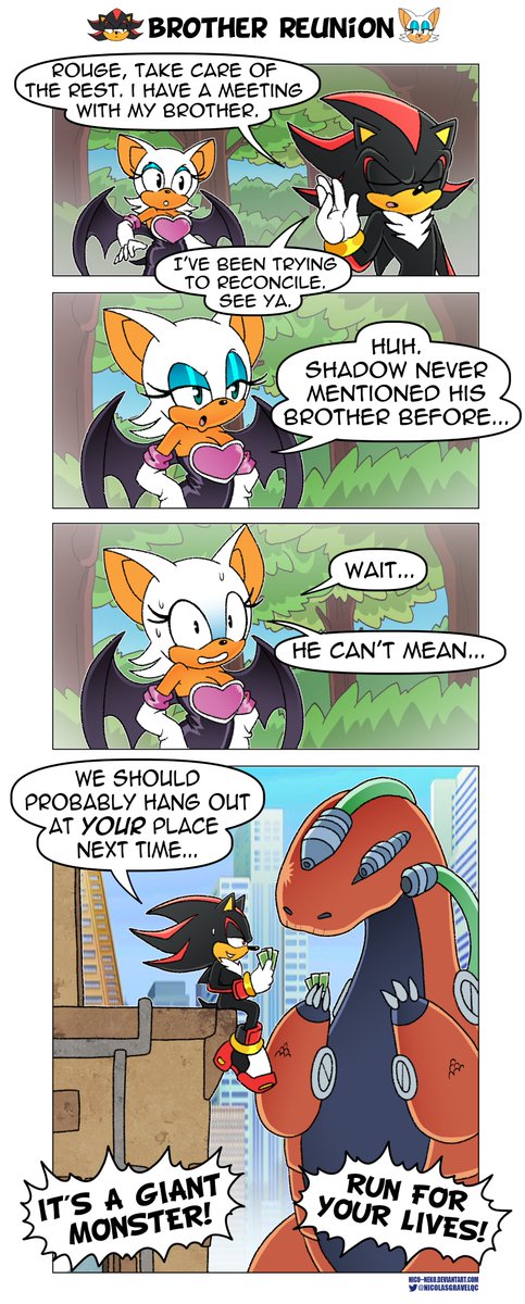 Sonic The Wereblog On Twitter Rt Nicolasgravelqc ๐ Short Comic