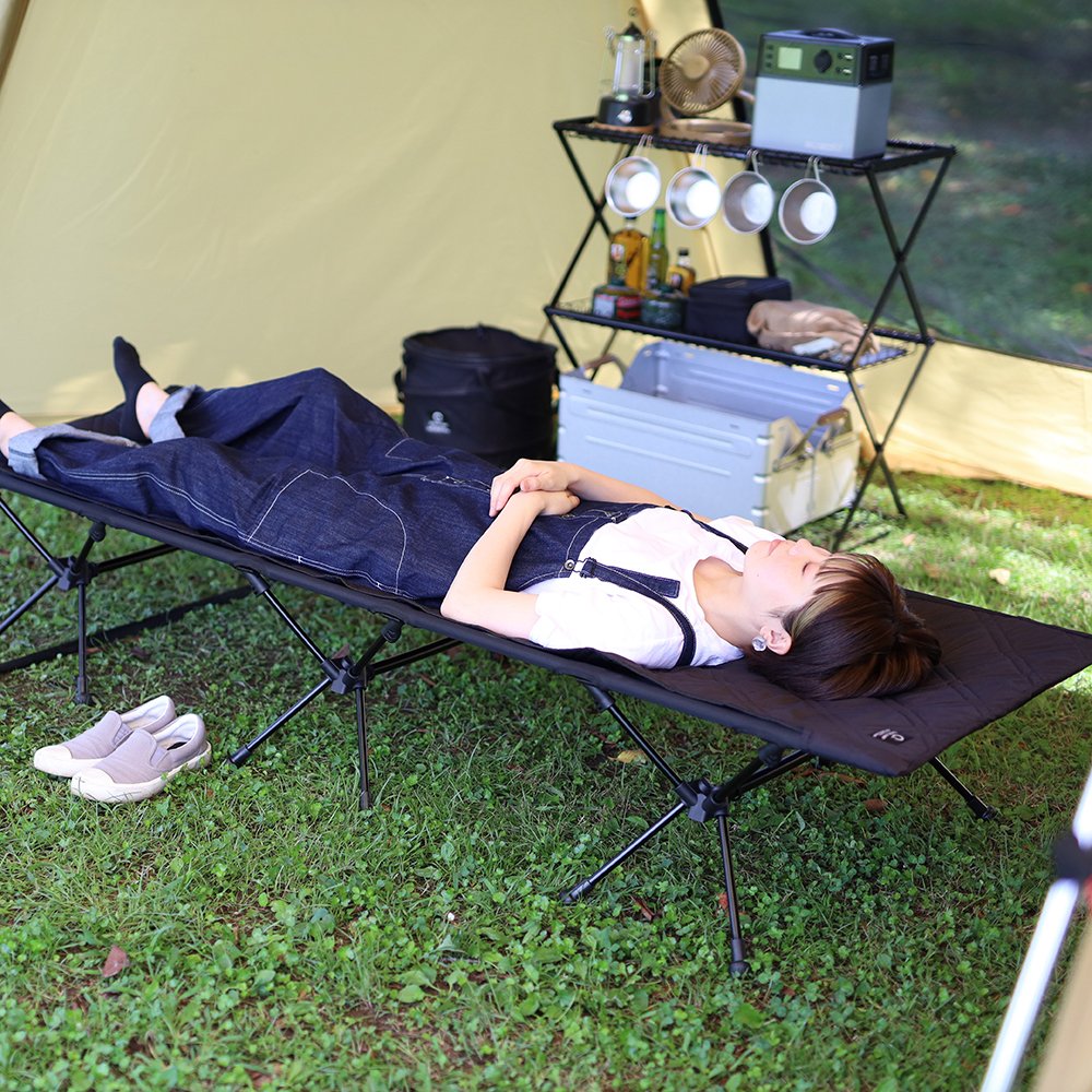 QUICKCAMP（クイックキャンプ）【公式】 on Twitter: "本日は発売したばかり‼️ キャンプの睡眠を快適にする #2wayコット のご紹介😌💤 延長脚ポールを抜き差しするだけで ...