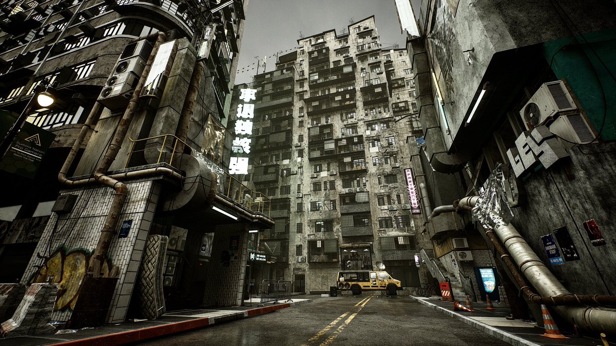 KitBash3D on Twitter: "RT @scionti_design: Combination of future slums with Cyber District. More ...