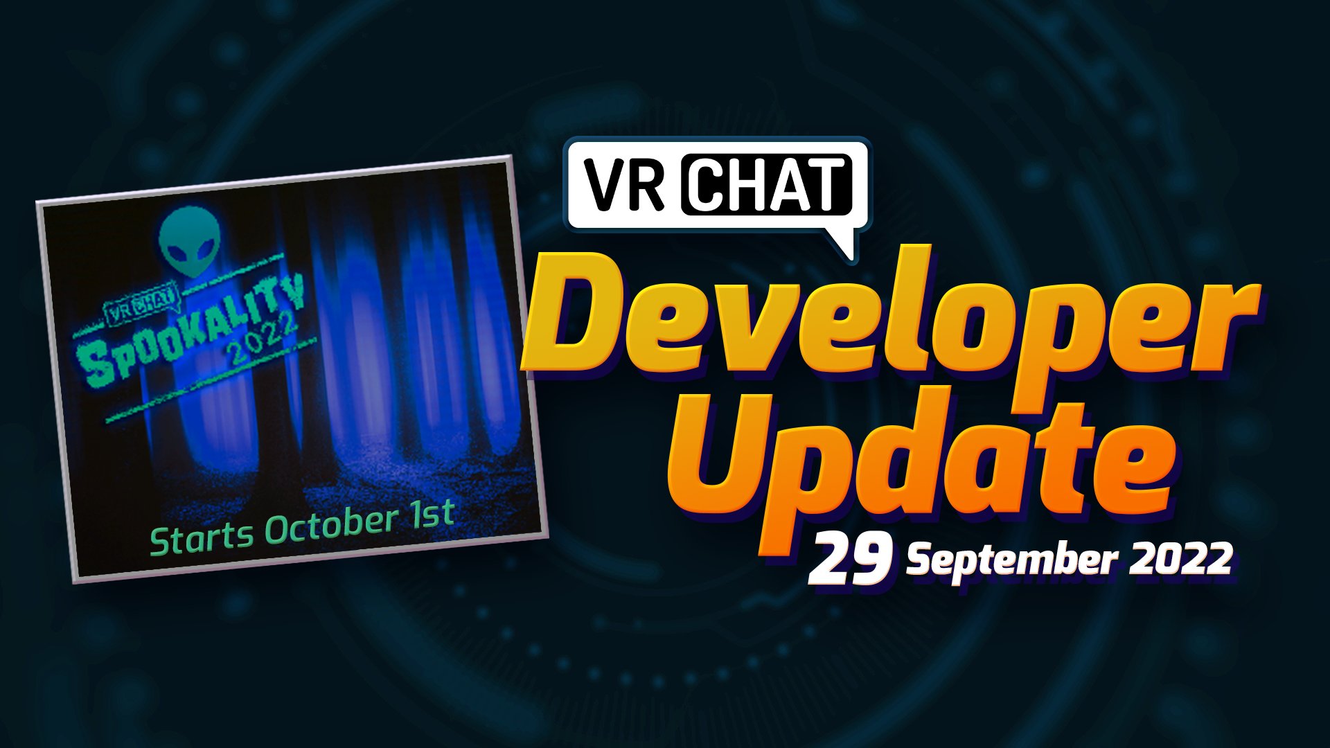 VRChat on Twitter: "Another week, another #VRChat Dev Update! We talk about upcoming Spookality ...