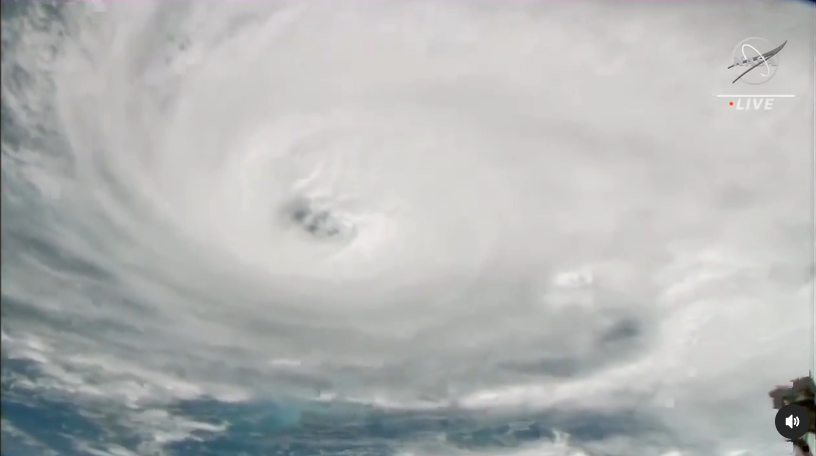 Philstar.com on Twitter: "EYE OF THE STORM On Thursday, NASA released a video of Hurricane Ian ...