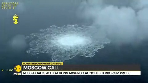 WION on Twitter: "Sweden has discovered a new leak in a major undersea pipeline carrying Russian ...