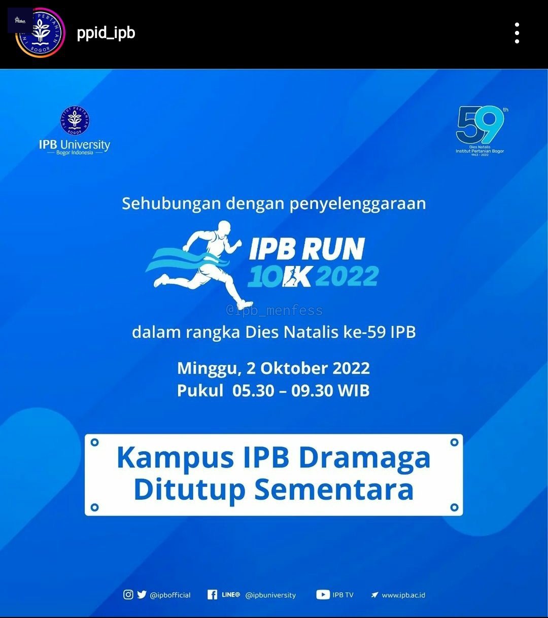 Draft IPB on Twitter: "punten ada info nih ttg kampus https://t.co/2VLY5XQwRq" / Twitter