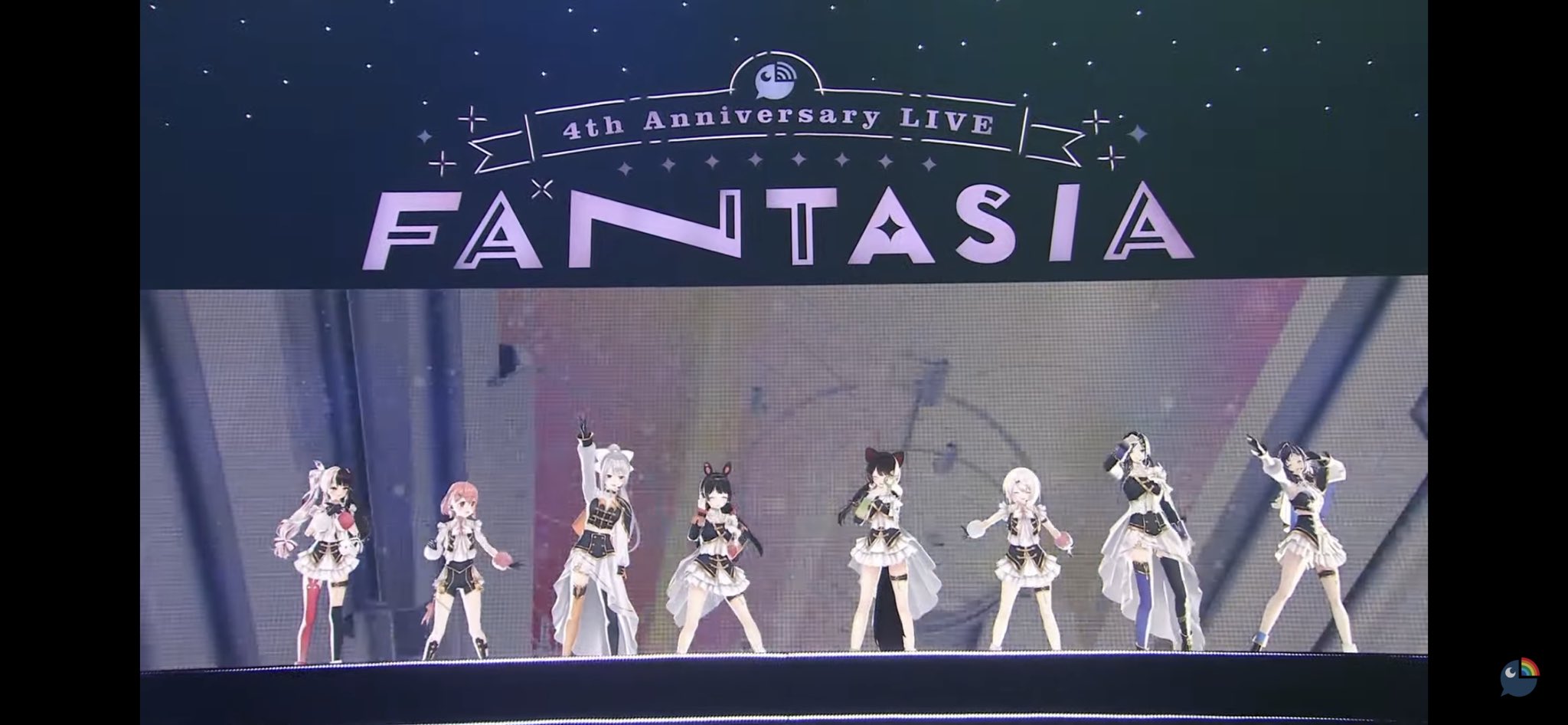 れいにゃん on Twitter: "技術ってすごいな...そして可愛い(*´`)♡ #にじフェス2022 #FANTASIA_Day1 【本編】にじさんじ 4th Anniversary ...