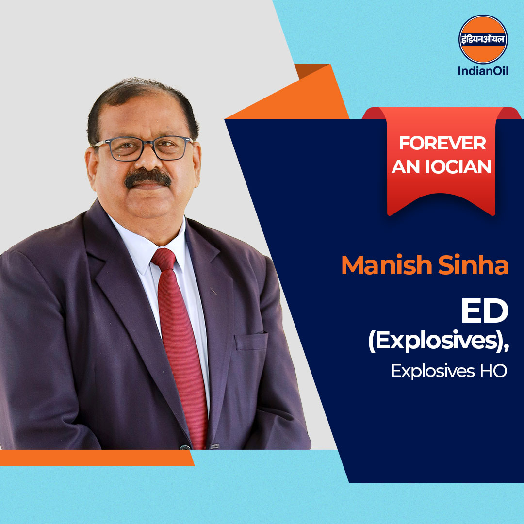 Indian Oil Corp Ltd on Twitter: "Mr. Manish Sinha in his distinguished career sprawling 38 years ...