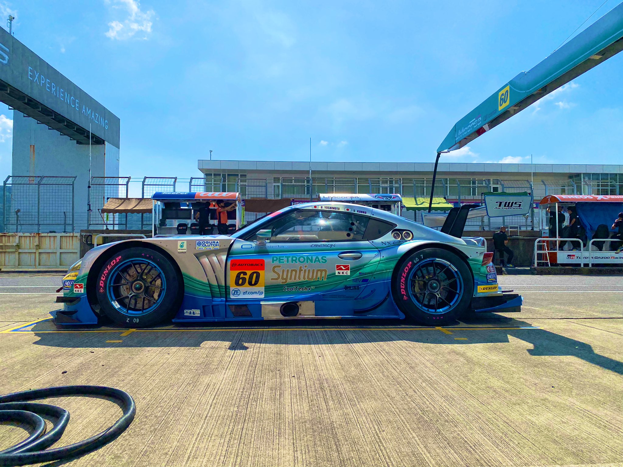 Hiroki Yoshimoto on Twitter: "#SuperGT R7 Autopolis いつもと何かが違います。 何が違う ...